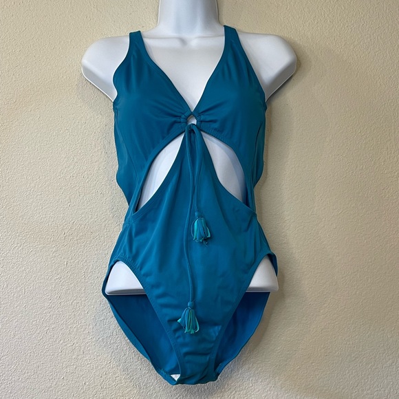 Robin Piccone | Swim | Vintage Robin Piccone One Piece Cutout Open Back ...